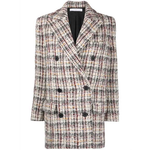 IRO | Jackets & Coats | New Iro Marton Double Breasted Blazer In Multi | Poshmark